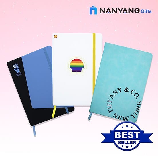 NanyangGifts Customized A5 PU Leather Notebooks | Premium