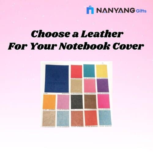 NanyangGifts Customized A5 PU Leather Notebooks | Premium