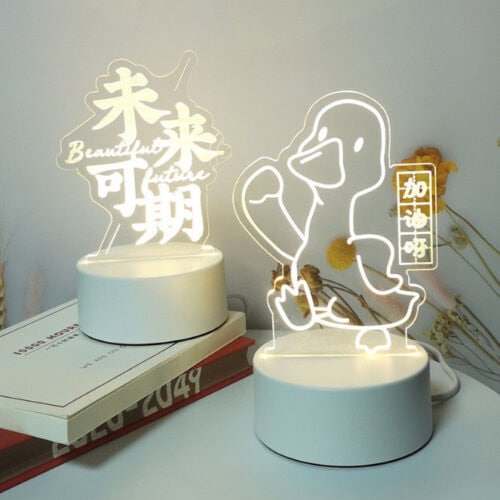 Custom Acrylic LED Light Lamp ⏐ Premium Corporate Gifts for Businesses