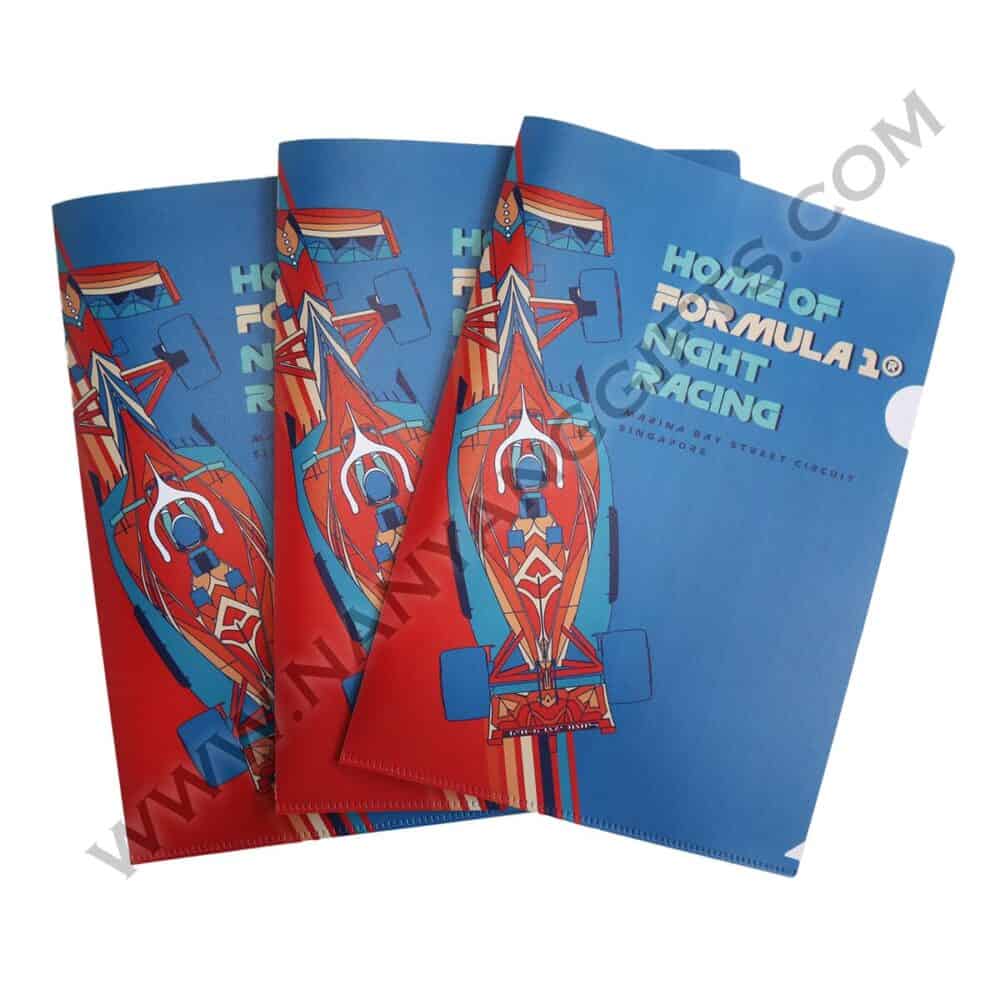 Customised A4 L Shape File | Perfect for Professional Branding