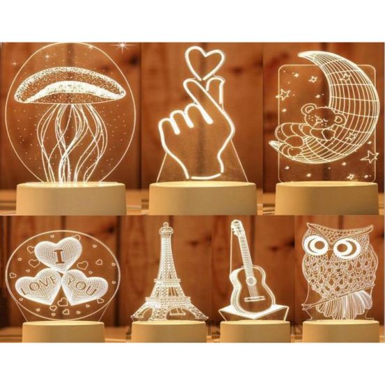 Custom Acrylic LED Light Lamp | Nanyang Gifts