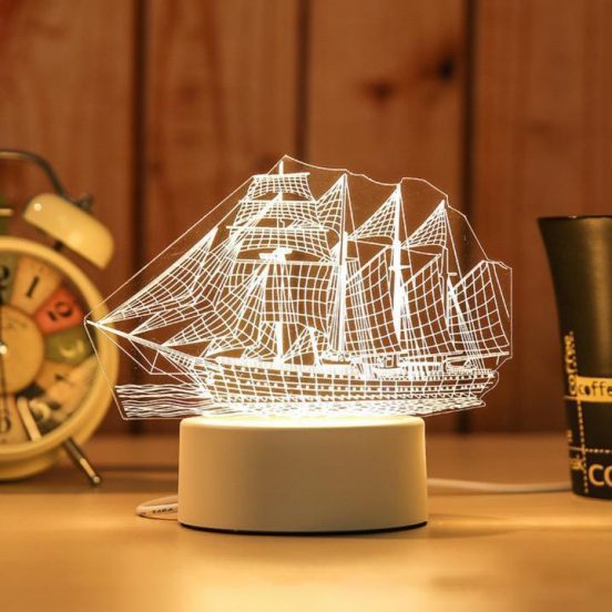 Custom Acrylic LED Light Lamp ⏐ Premium Corporate Gifts for Businesses