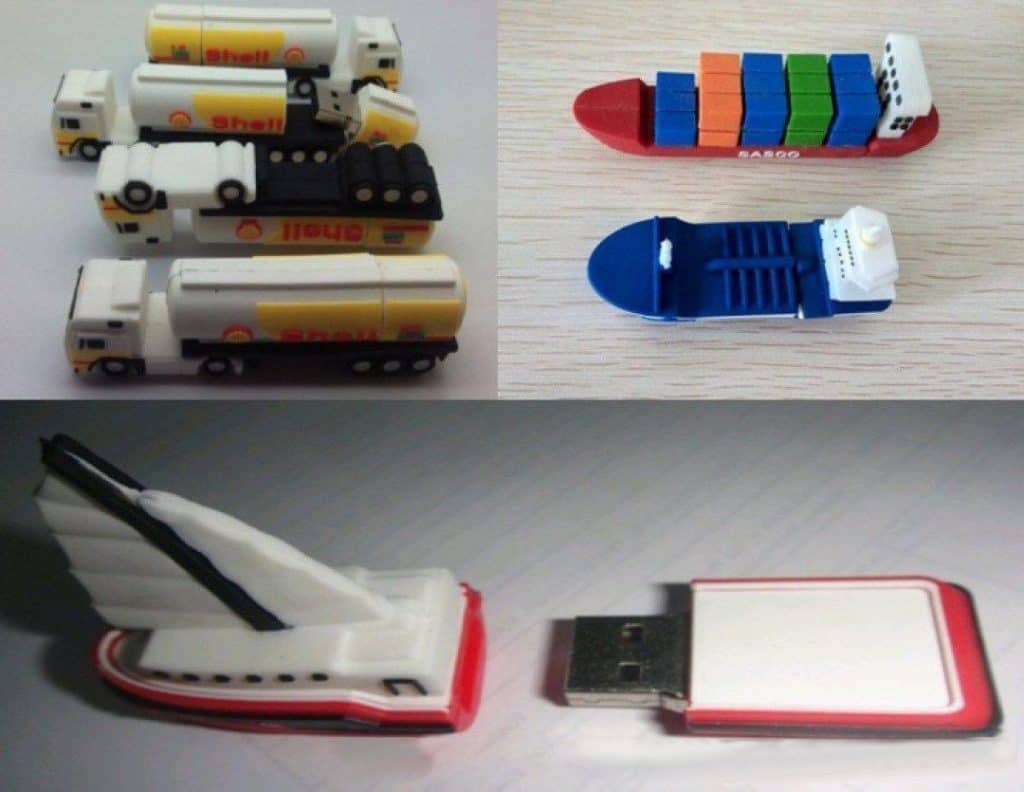 Customised Customised 3D USB Thumbdrive With Prints by Singapore