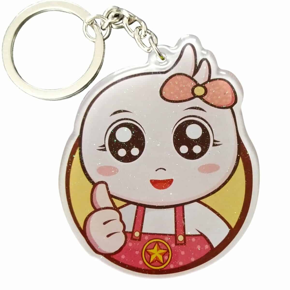 Cartoon Acrylic Keychain | Memorable Promotional Gifts