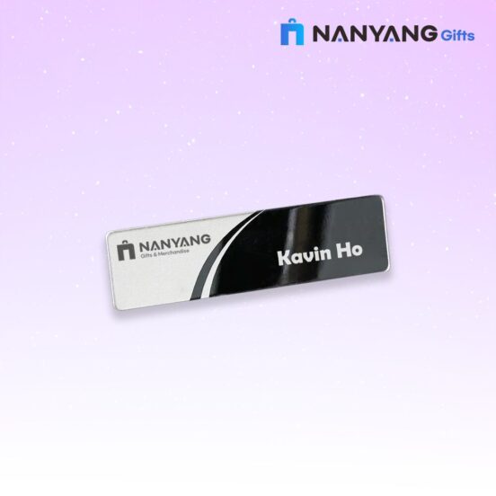 Stainless Steel Employee Work Nameplate