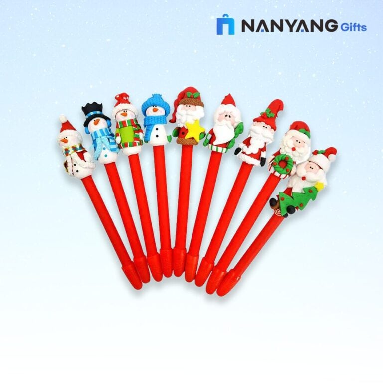 Christmas Pen Santa Claus Snowman Ballpoint Pen | Holiday Gift