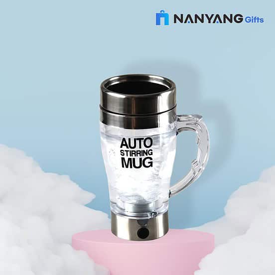Automatic Mixing Coffee Cup | Effortless Beverage Blending