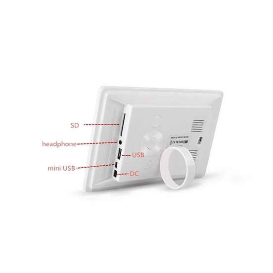 Digital Photo Frame for HD Display (compatible with USB/SD card)