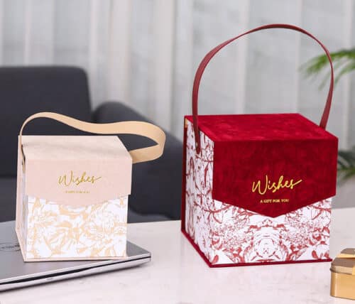 Customized Pattern Velvet Boxes And Packaging | Nanyang Gifts