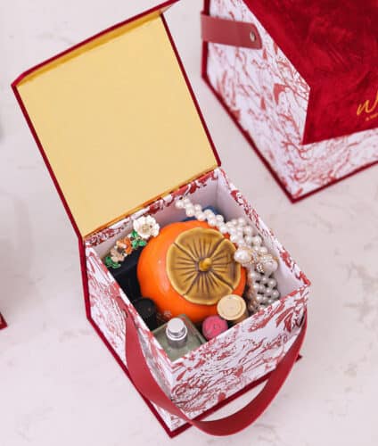 Customized Pattern Velvet Boxes And Packaging | Nanyang Gifts