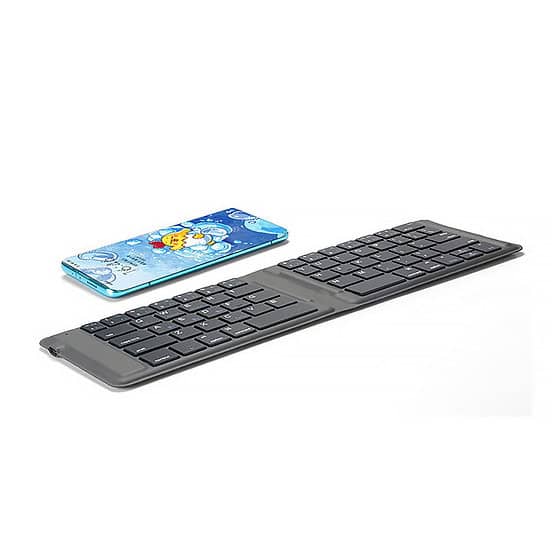 Bluetooth Folding Portable Keyboard With Logo | Perfect for Travel