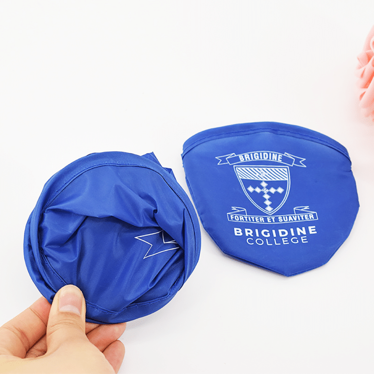Custom Polyester Cloth Foldable Round Fan | Perfect for Events