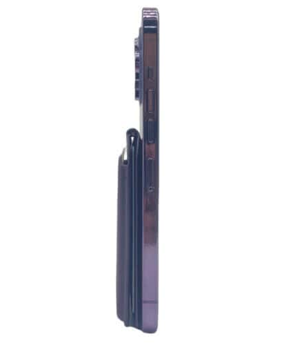 Magnetic Premium PU Leather Phone Stand With Card Slot