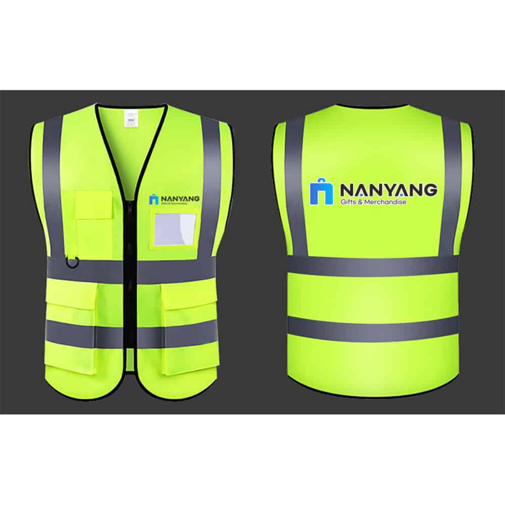 Customized Reflective Safety Vests with Logo - Corporate Safety