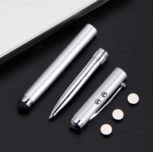4 in 1 Multi-Function Touch Screen Ballpoint Pen With Laser | Gifts