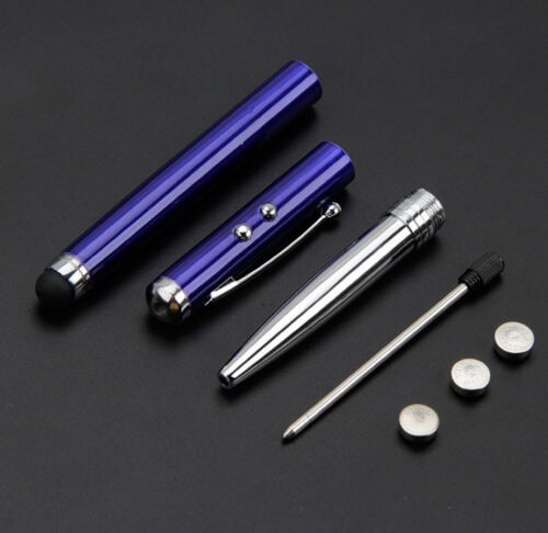 4 in 1 Multi-Function Touch Screen Ballpoint Pen With Laser | Gifts