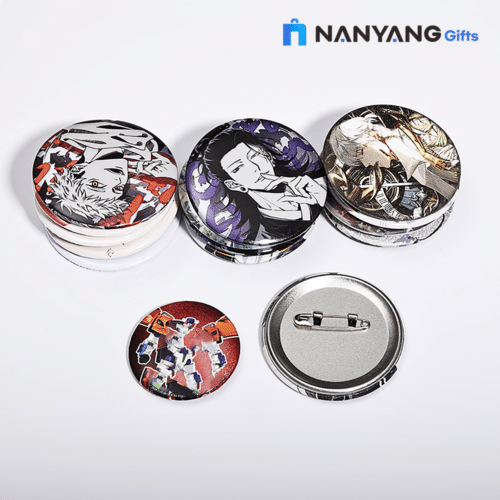 Custom Round Tin Button Badge | Corporate Gifts