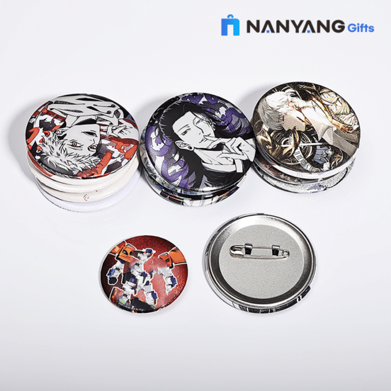 Custom Round Tin Button Badge | Corporate Gifts