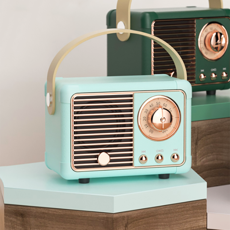 Mini Retro Bluetooth Speaker | Compact Speaker