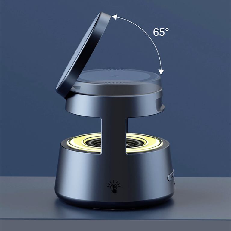 5-in-1 Magnetic Wireless Charger with Speaker and Night Light
